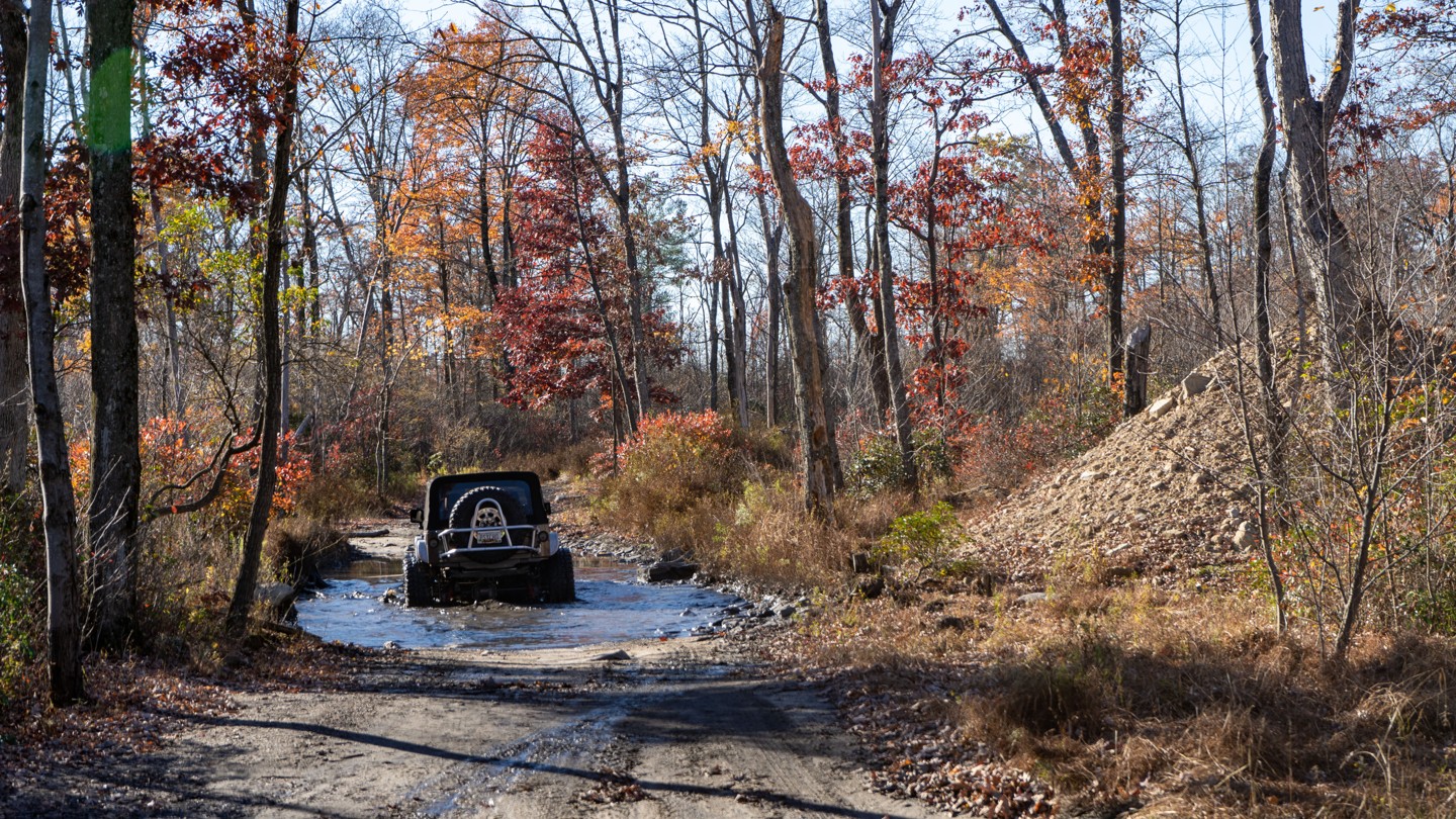Offroad Trails in Rausch Creek Off Road Park