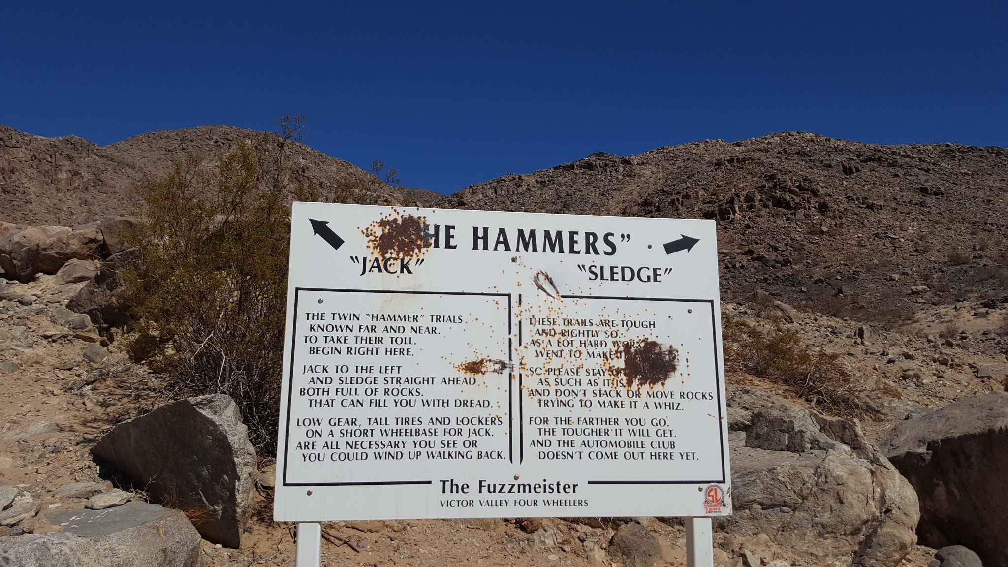 Jack Hammer, California | Offroad Trail Guide & Map
