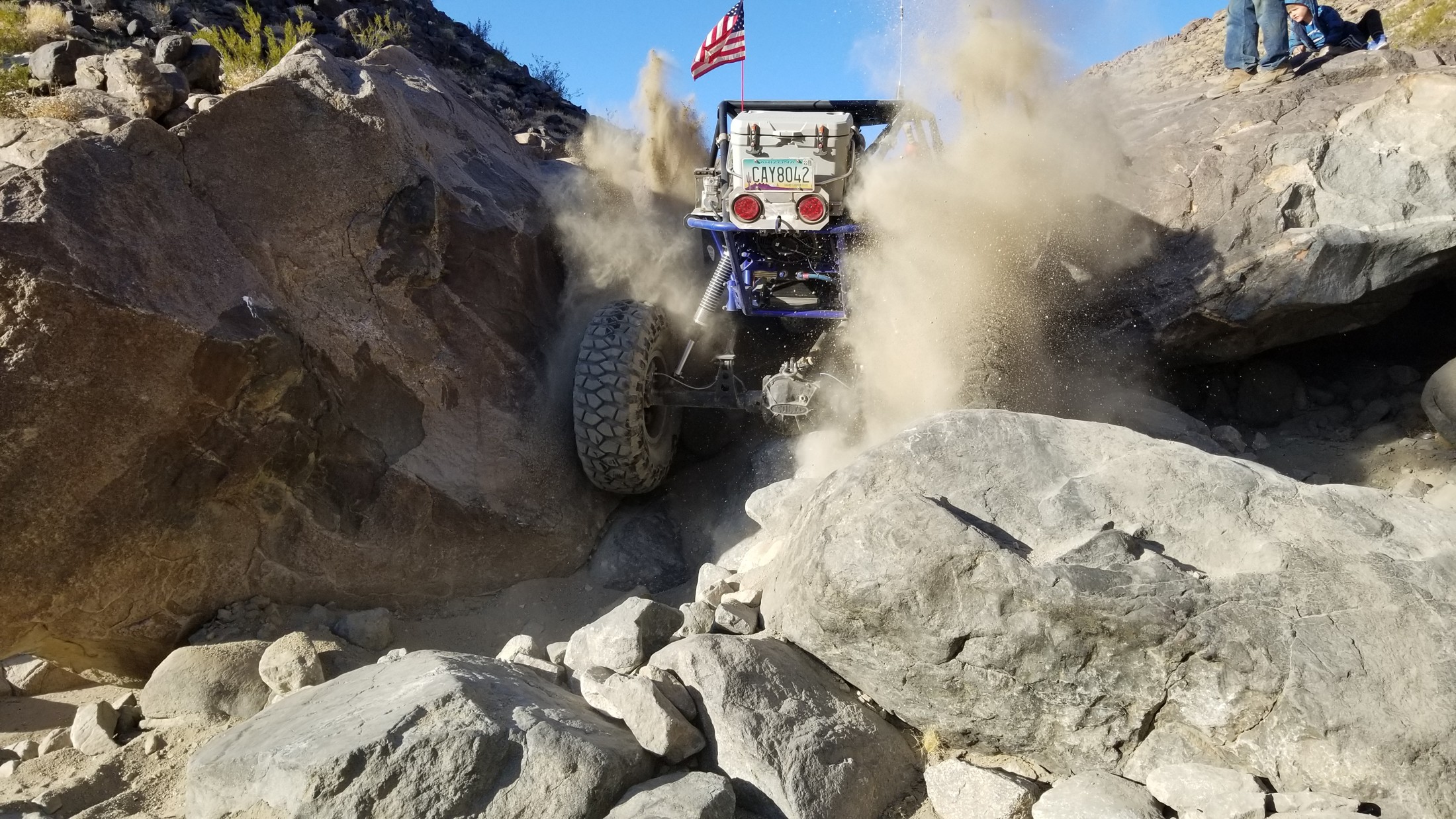 Aftershock, California | Offroad Trail Guide & Map